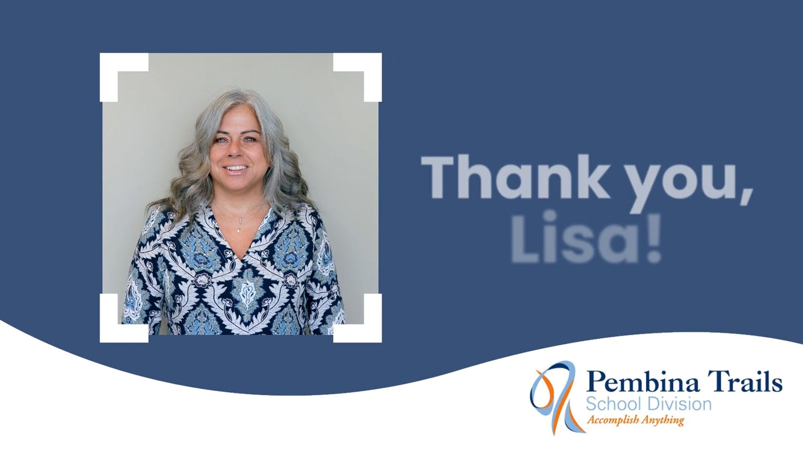 Thanks for everything Lisa, and good luck in your next chapter